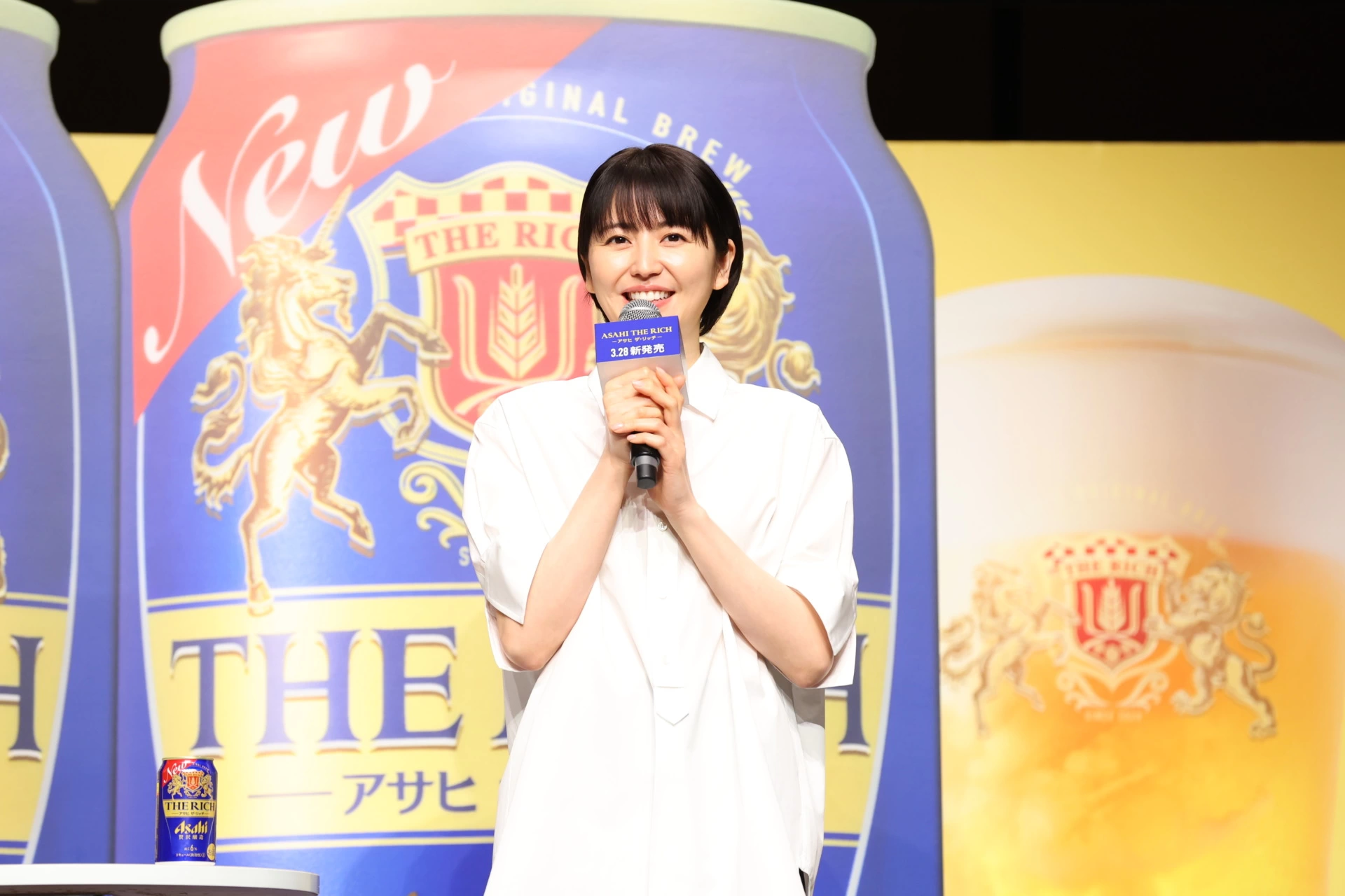アサヒ ザ・リッチ リニューアル新CM発表会_12 – Tokyo Now